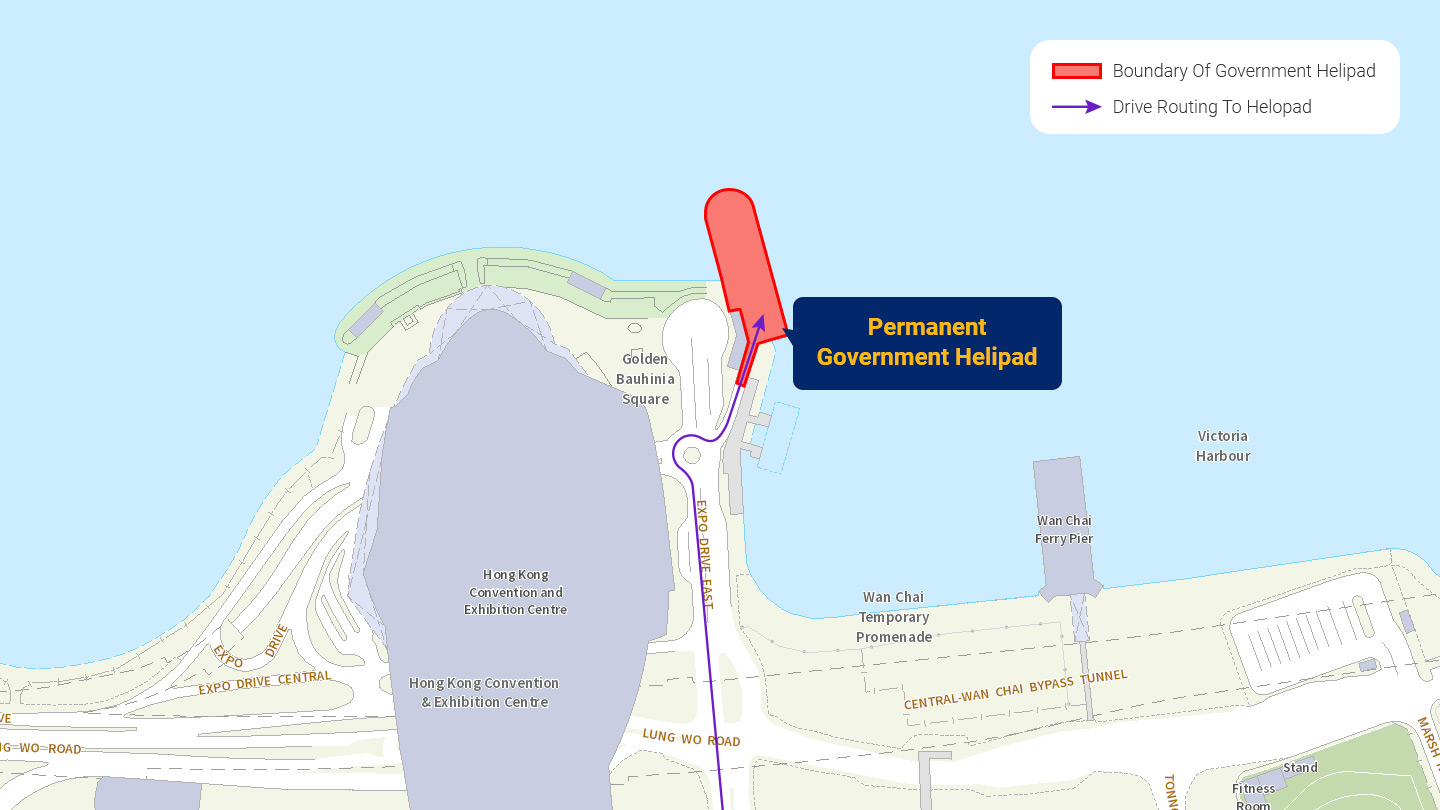 Government Flying Service - HKCEC Heliport